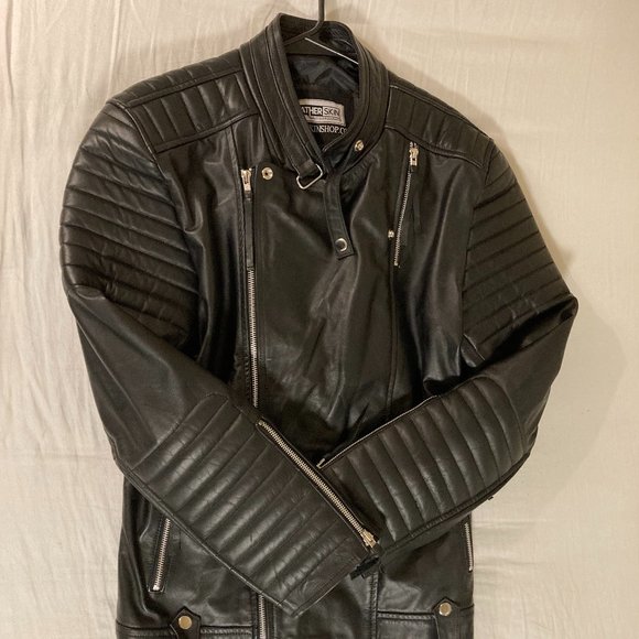 Leather Skin | Jackets & Coats | Leatherskin Lightweight Leather Jacket ...